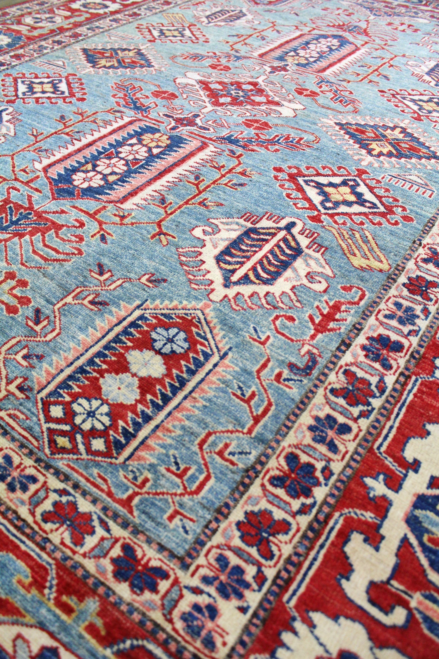 Kazak Handwoven Tribal Rug | Landry & Arcari