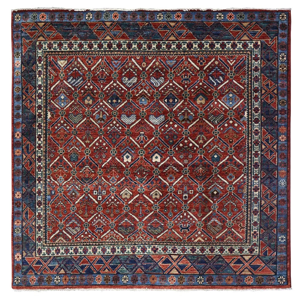 Shirvan Handwoven Tribal Rug | Landry & Arcari
